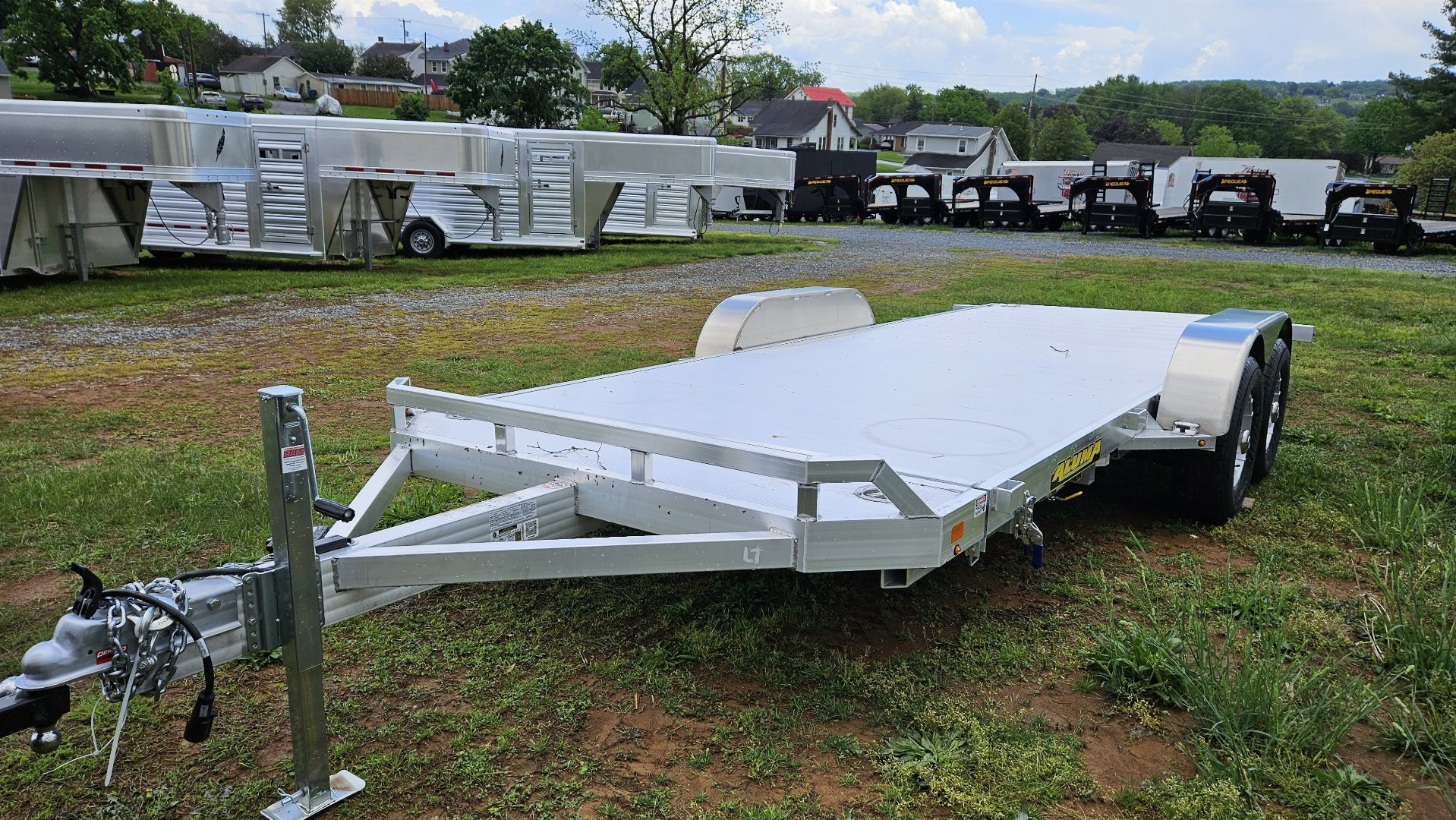 New 2026 ALUMA 82x18TILT Car / Racing Trailer for sale in East Prospect, PA