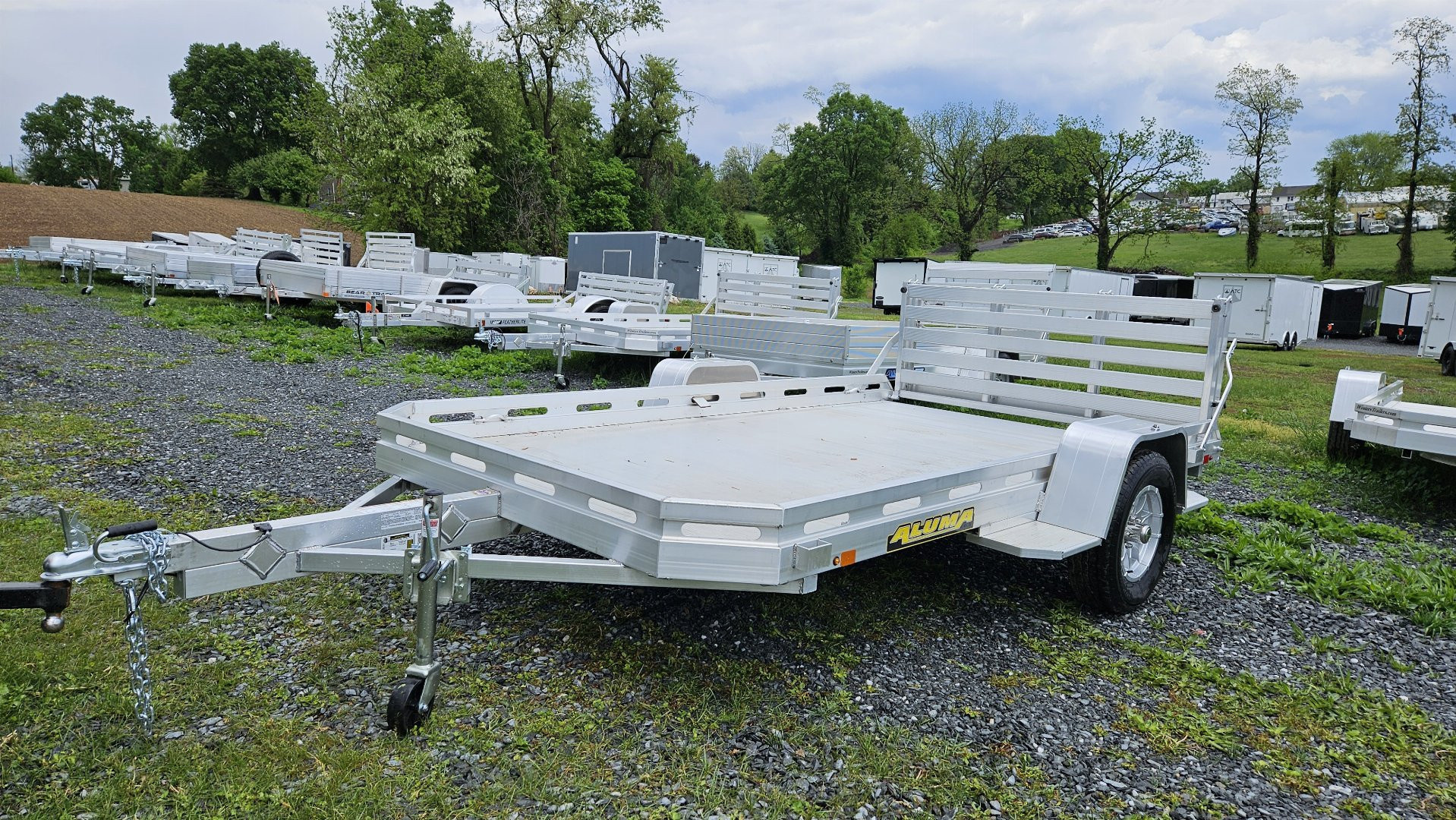 New 2026 ALUMA 7712H-S-BT Utility Trailer for sale in East Prospect, PA
