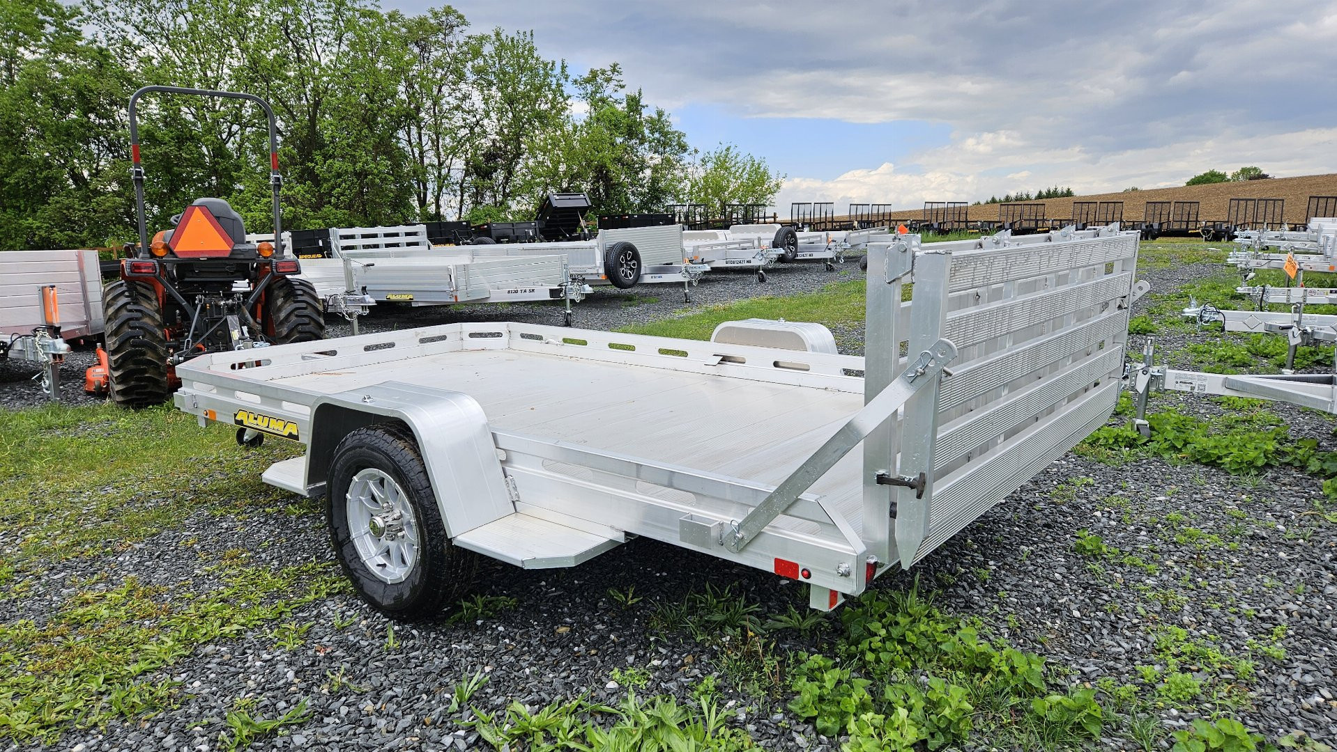 New 2026 ALUMA 7712H-S-BT Utility Trailer for sale in East Prospect, PA
