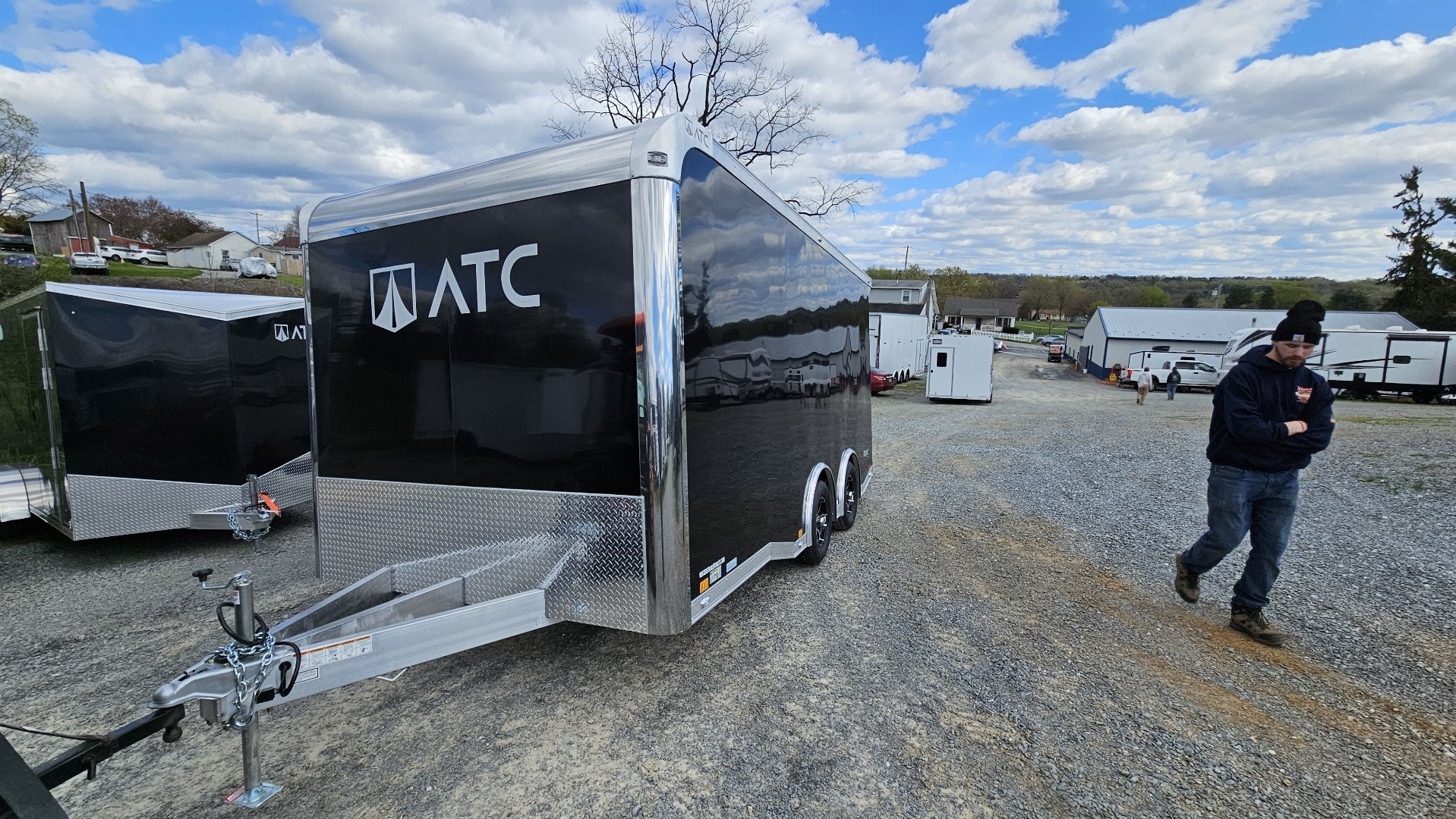 New 2025 ATC ROM400 8.5X16TA Cargo / Enclosed Trailer for sale in East ...