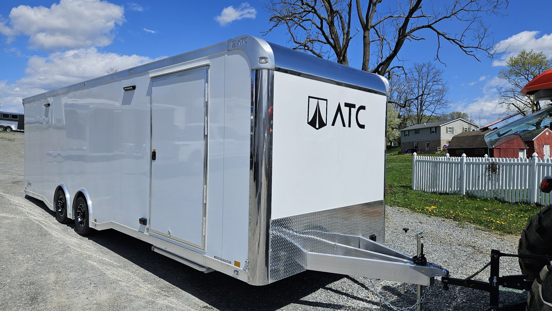 New 2025 ATC ROM400 8.5X28TA Car / Racing Trailer for sale in East ...