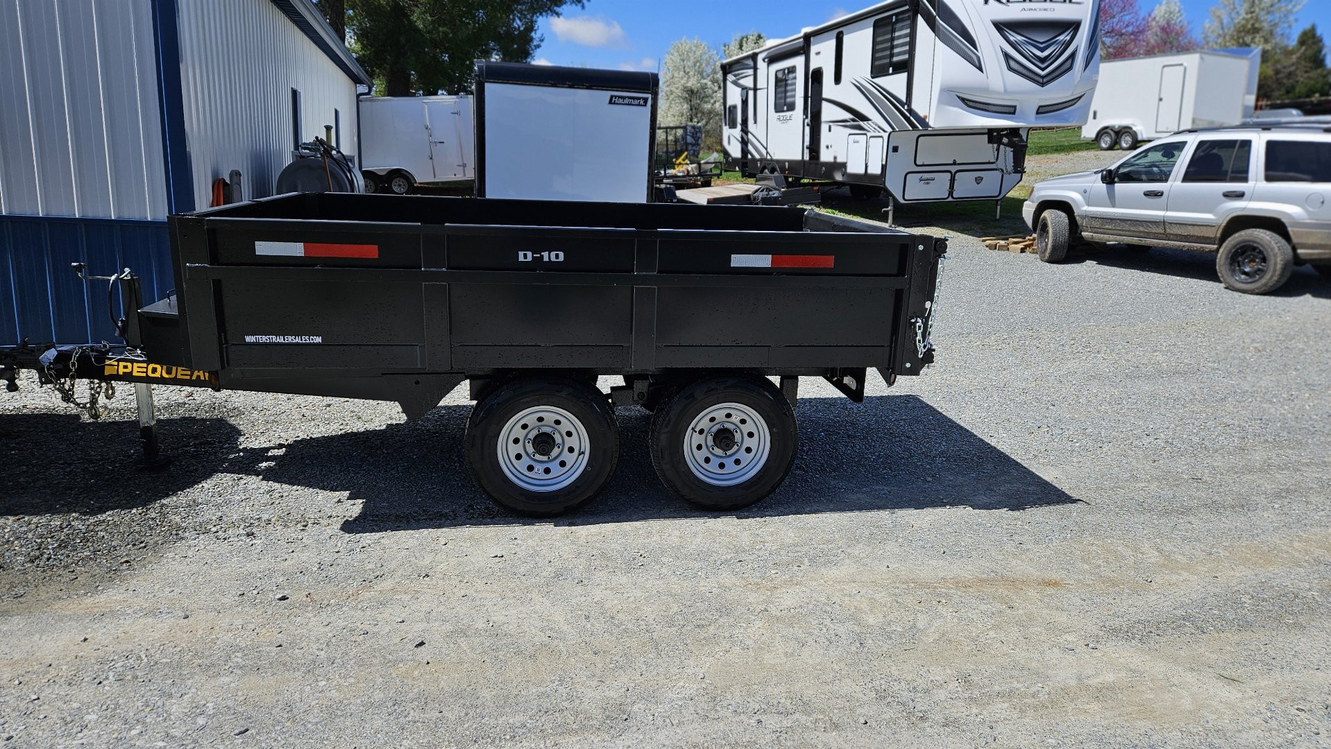 New 2024 Pequea Trailers D 10 Dump Trailer for sale in East Prospect, PA
