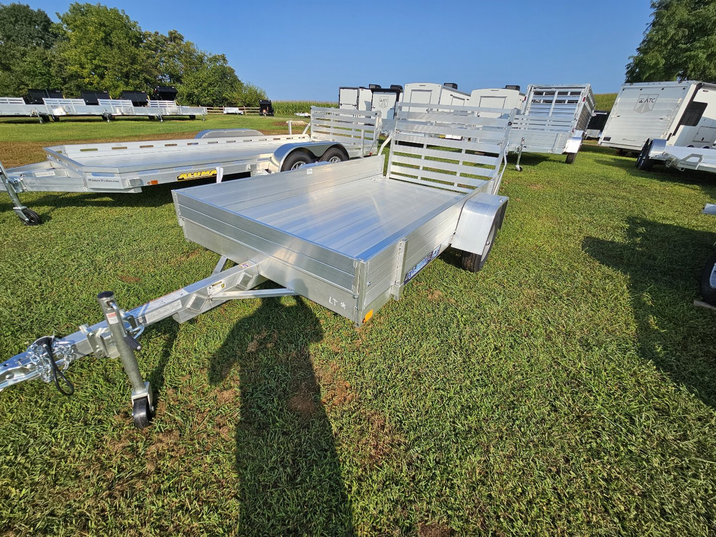 New 2025 Aluma 63X10ESA-S Utility Trailer for sale in East Prospect, PA