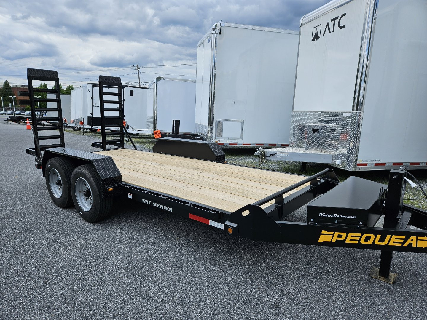 New 2024 PEQUEA TRAILERS SST 16' Equipment Trailer for sale in East ...