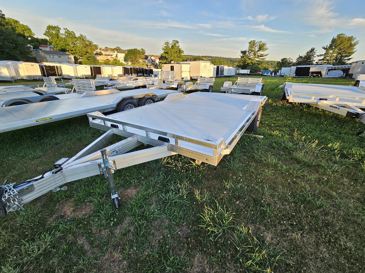 New 2025 Aluma WB15H-S-EL ATV Trailer