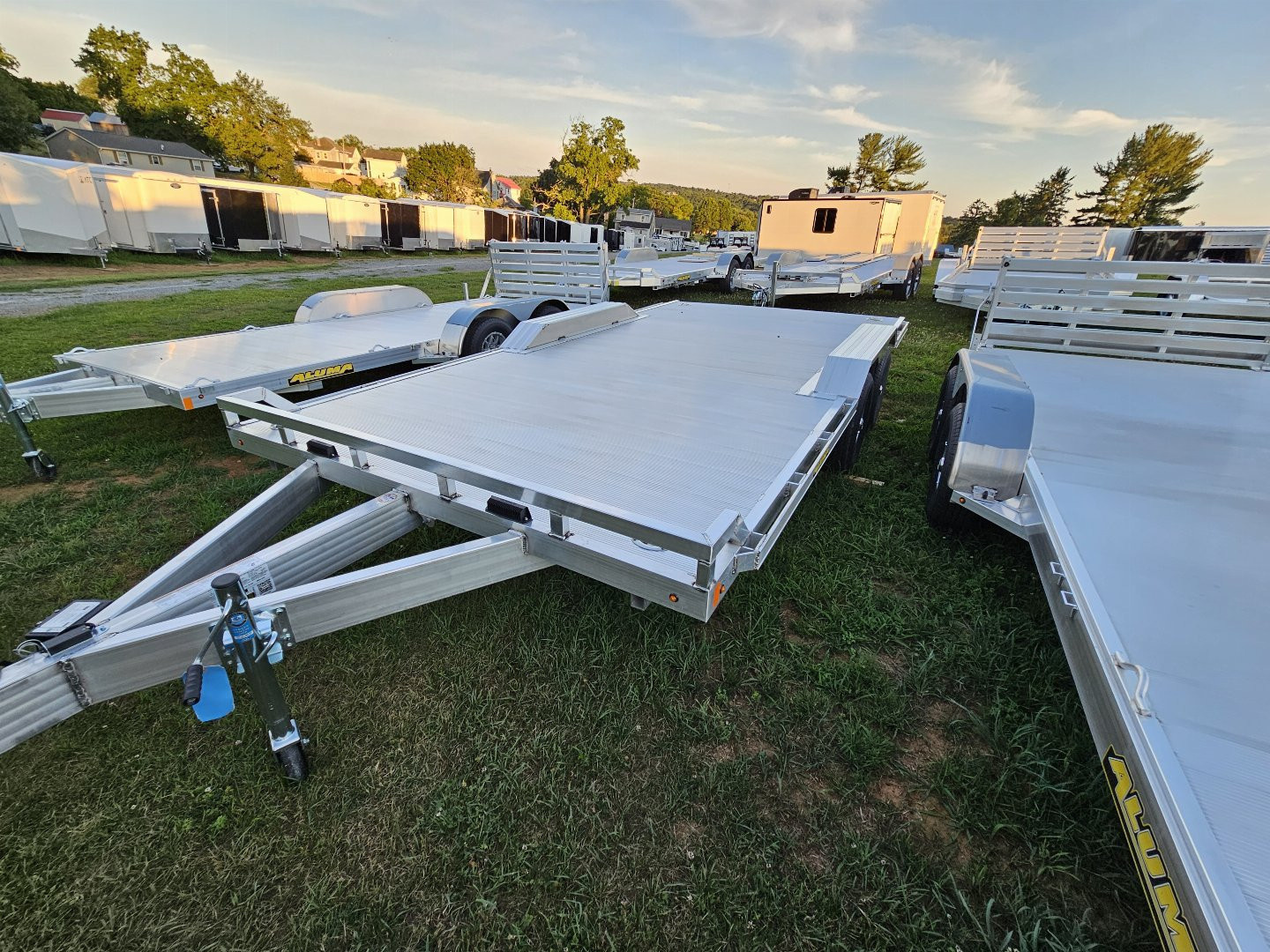 New 2025 Aluma WB16-TA-EL ATV Trailer