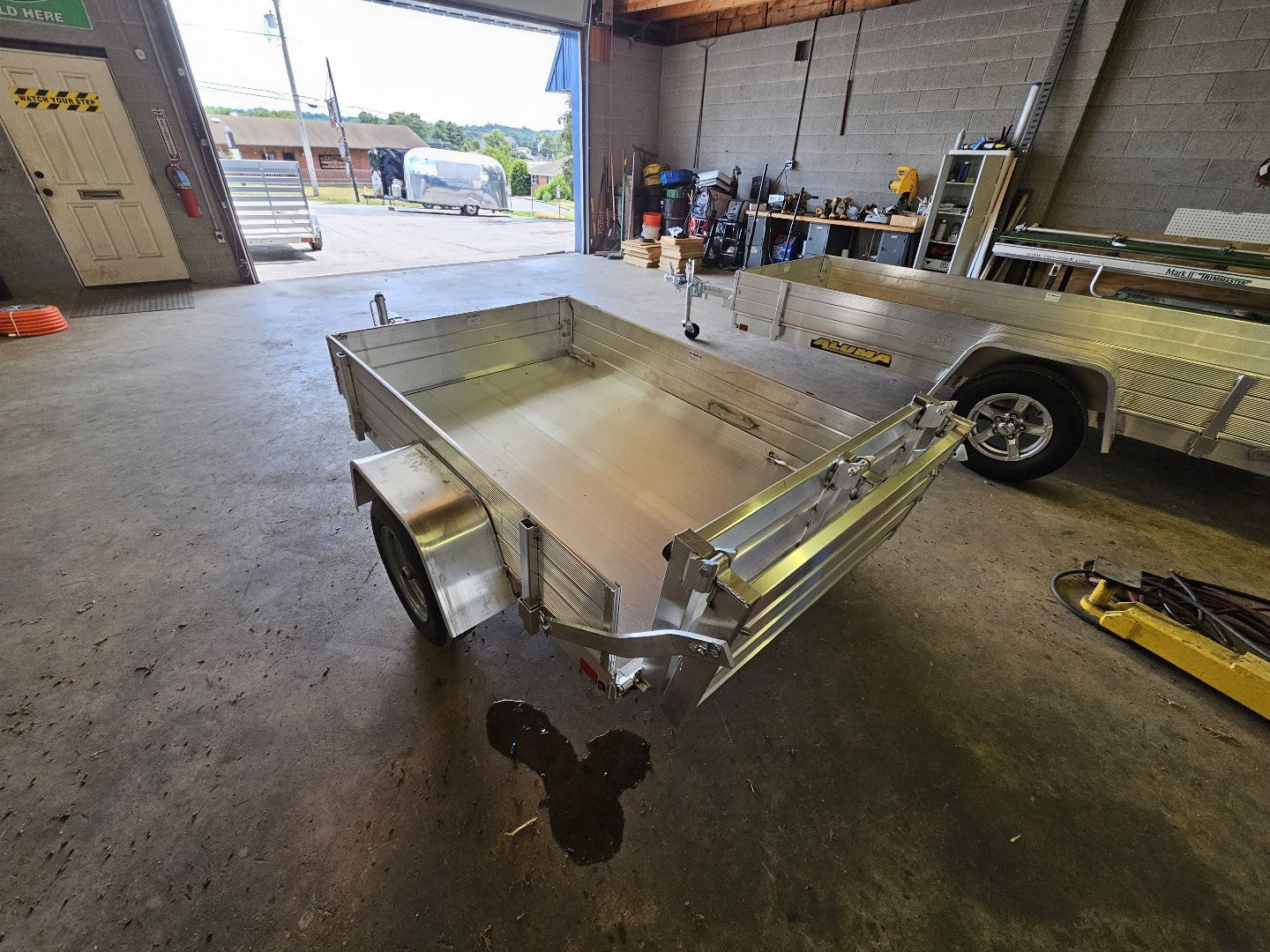 New 2025 Aluma 486S-BT Utility Trailer