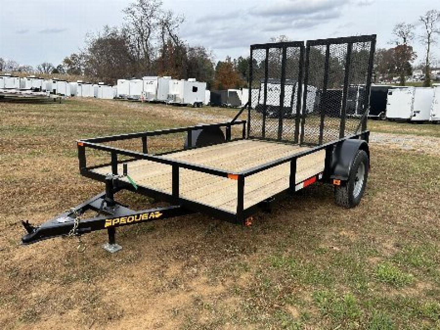 New 2023 PEQUEA 610R Utility Trailer for sale in East Prospect, PA