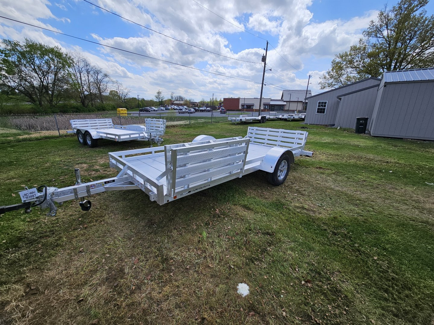 New 2024 Featherlite Trailers (1693) 6'6"x14 Utility Trailer