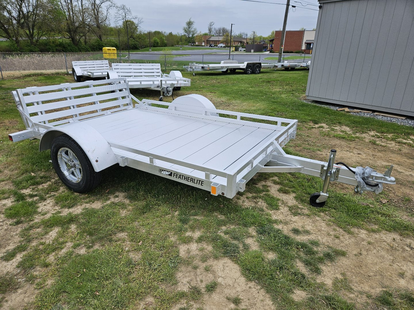 New 2024 Featherlite Trailers 1693 6'6"X10 Utility Trailer