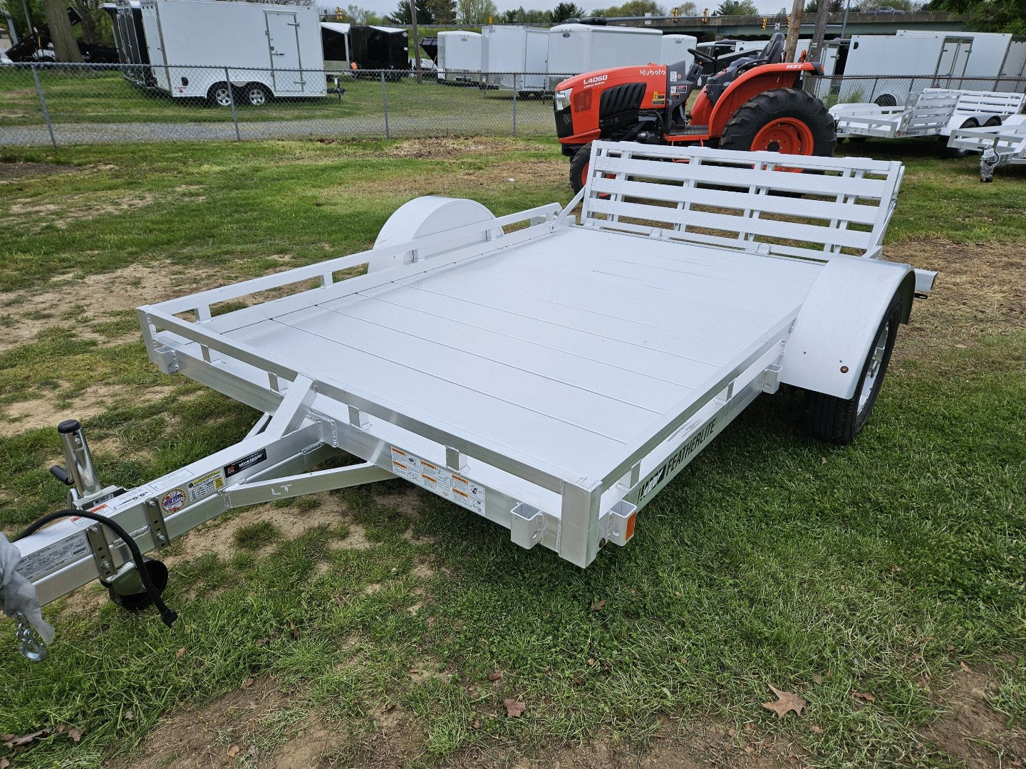 New 2024 Featherlite Trailers 1693 6'6"X10 Utility Trailer