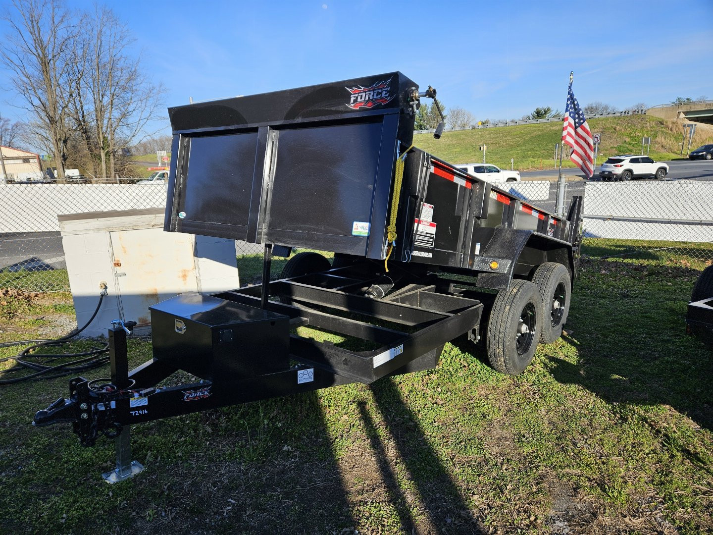 New 2024 FOREST RIVER FORCE 7X12TA Dump Trailer for sale in Ephrata, PA