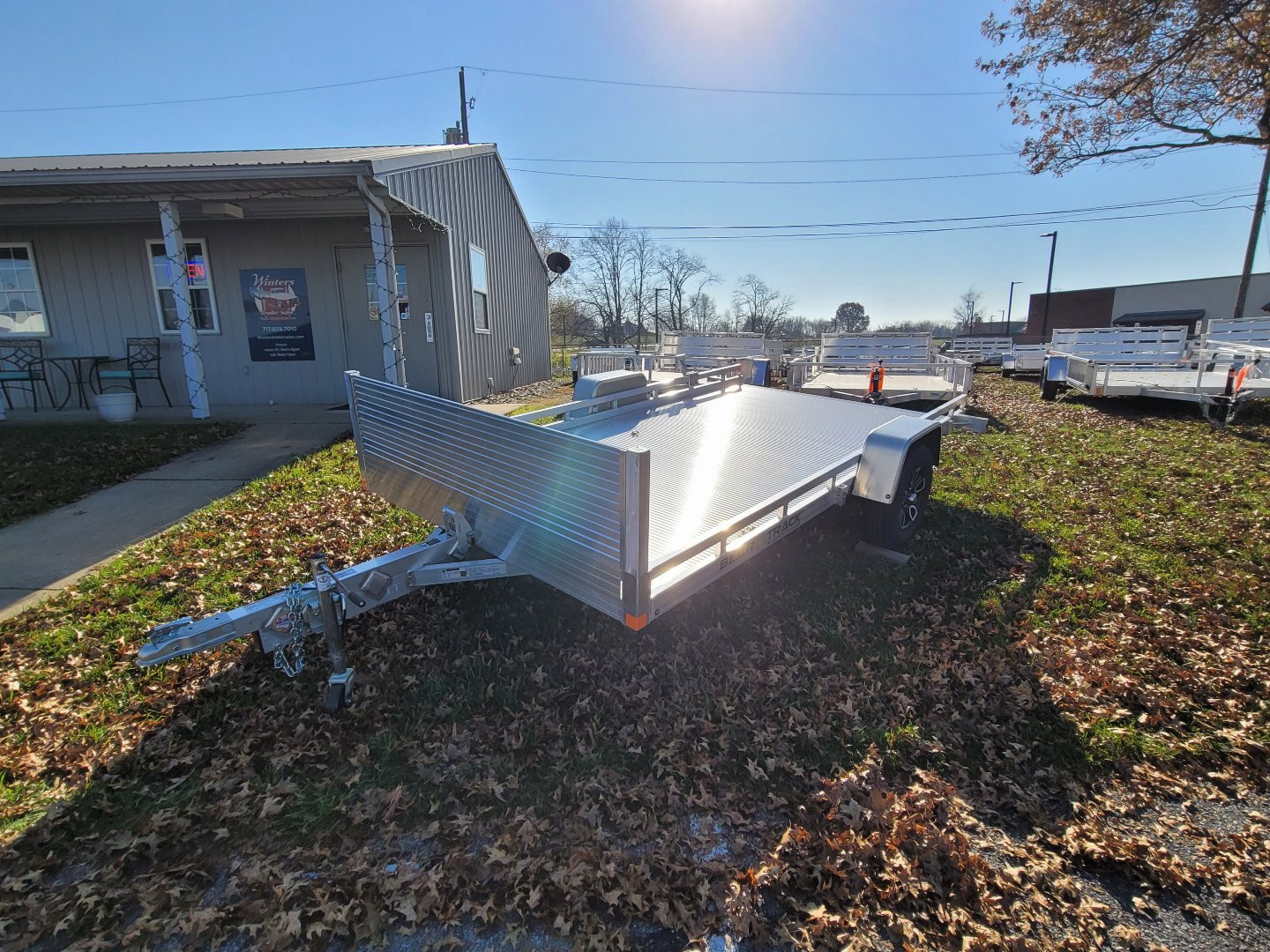 New 2024 BEAR TRACK 81"X152" Tilt Trailer