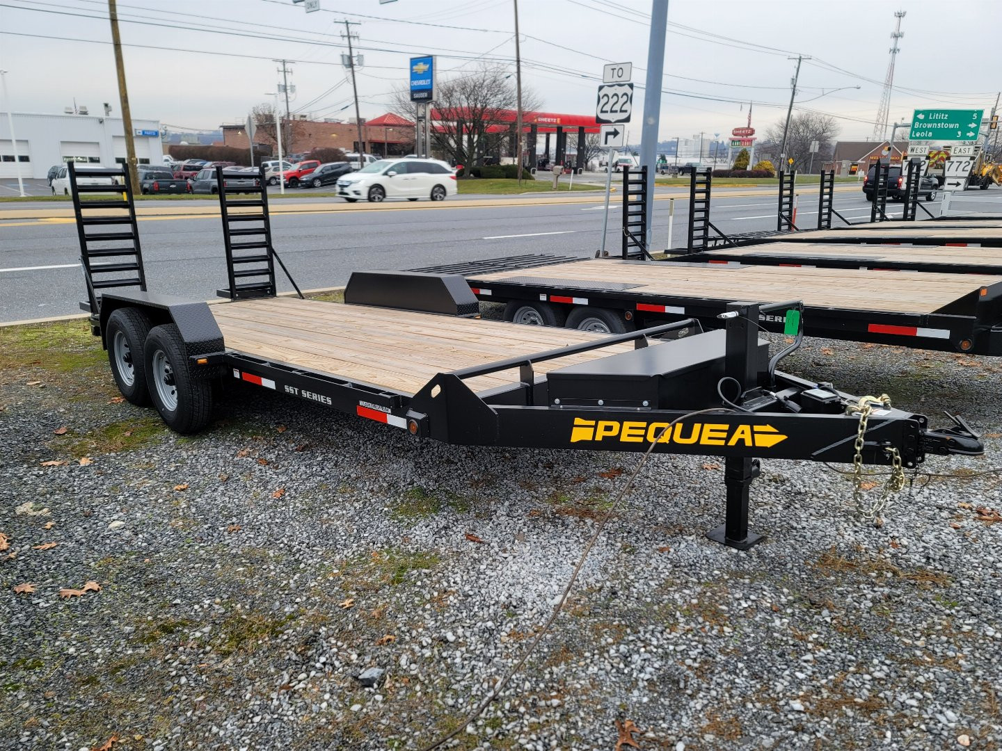 New 2023 PEQUEA TRAILERS SST 18' Equipment Trailer for sale in East ...