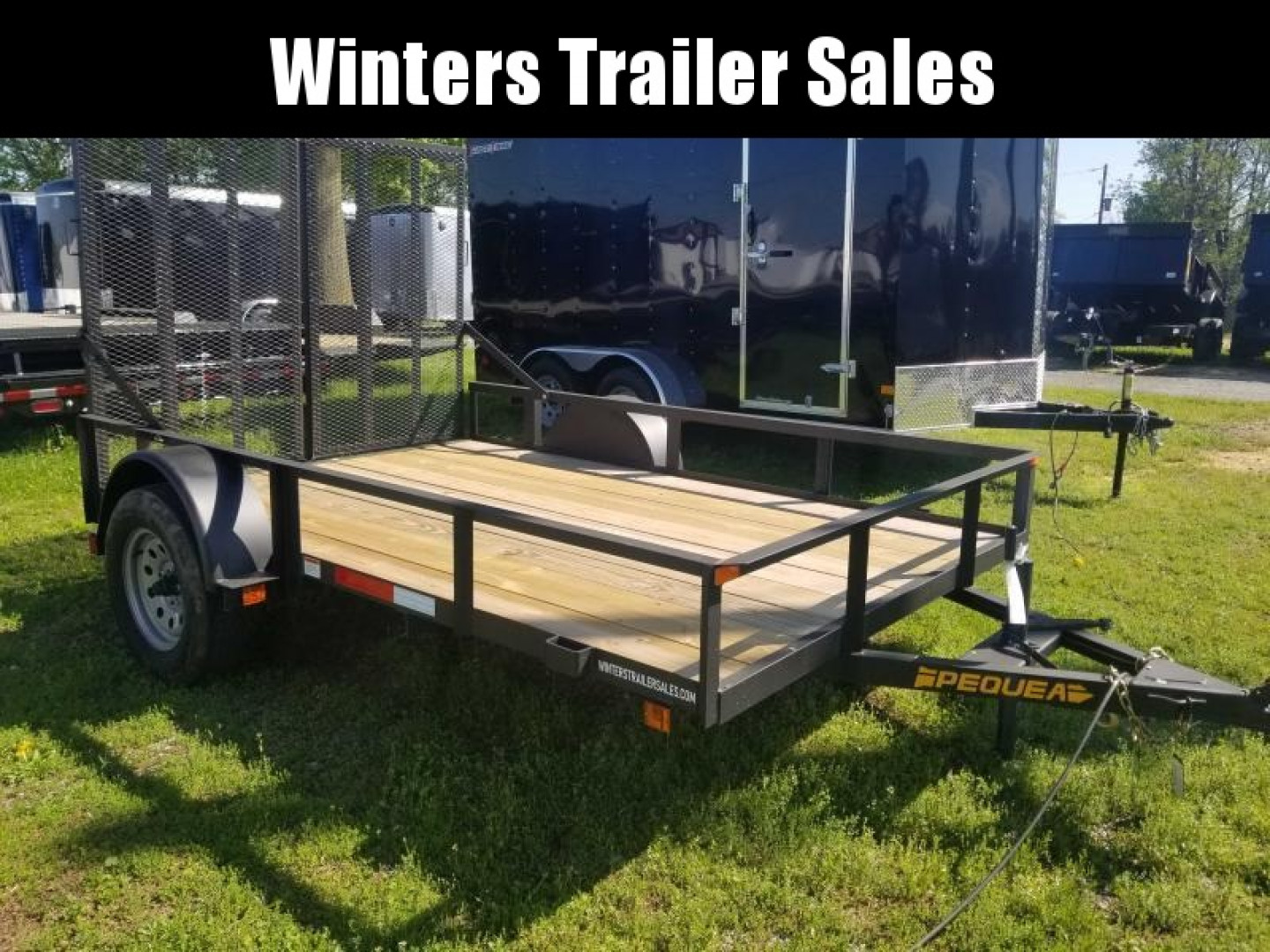New 2022 PEQUEA 610R Utility Trailer for sale in Ephrata, PA