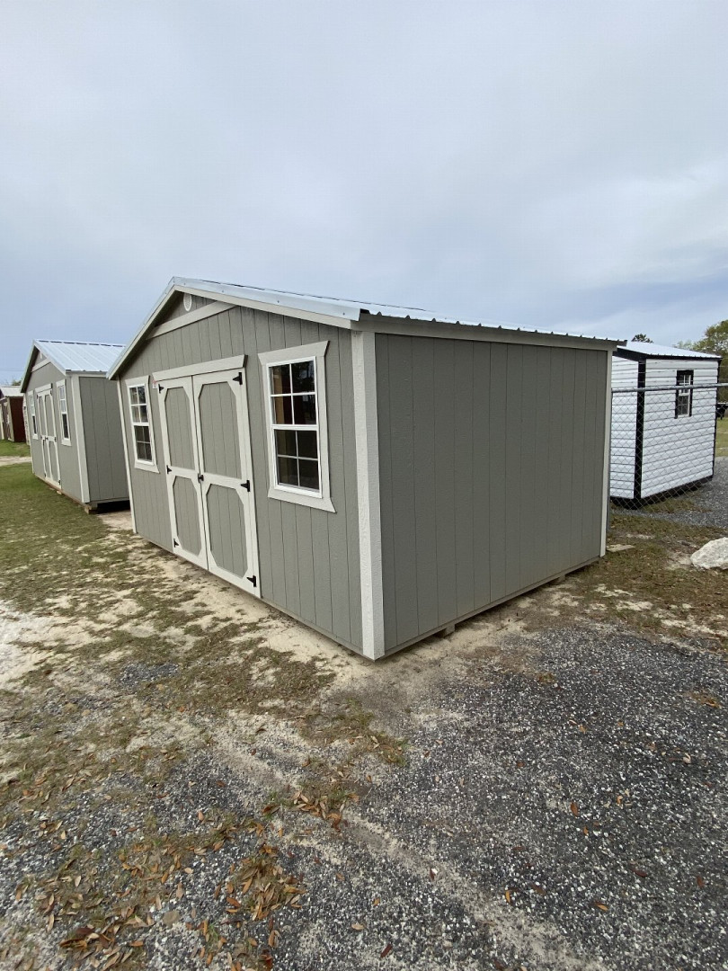 New 2025 Derksen Portable Buildings 10X16 - Side Utility Shed for sale ...