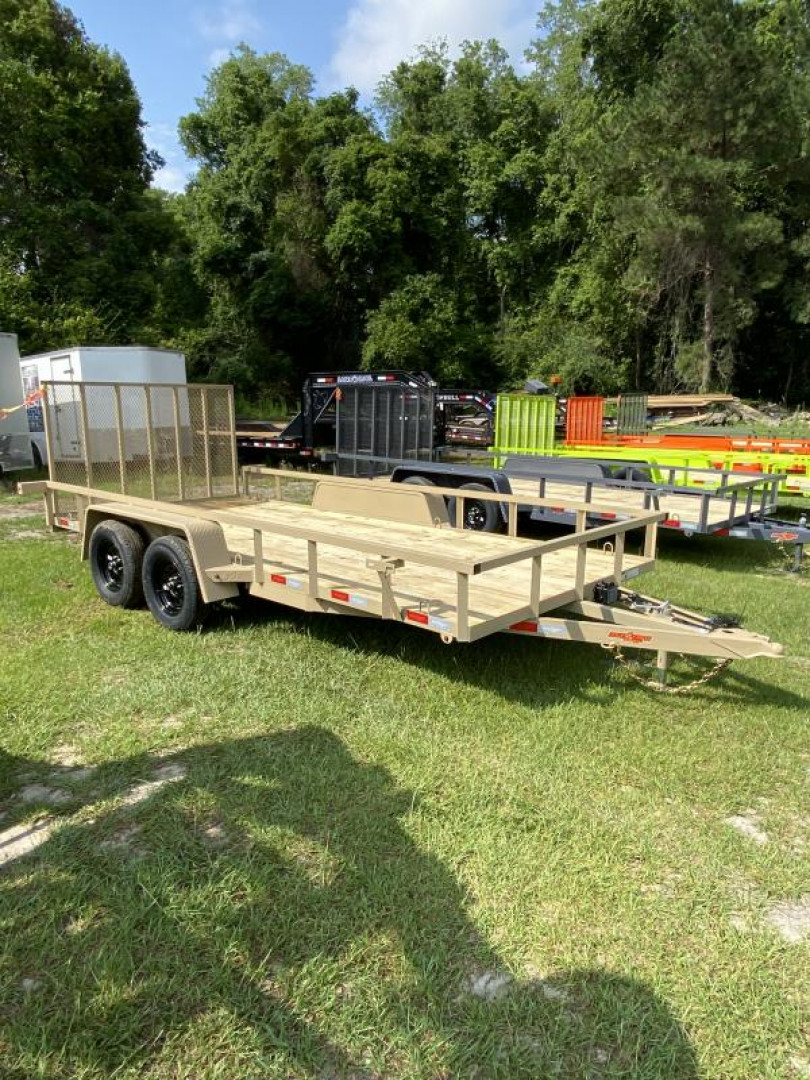 New 2023 Down 2 Earth Trailers 7X16TA UTILITY - DESERT TAN Utility ...