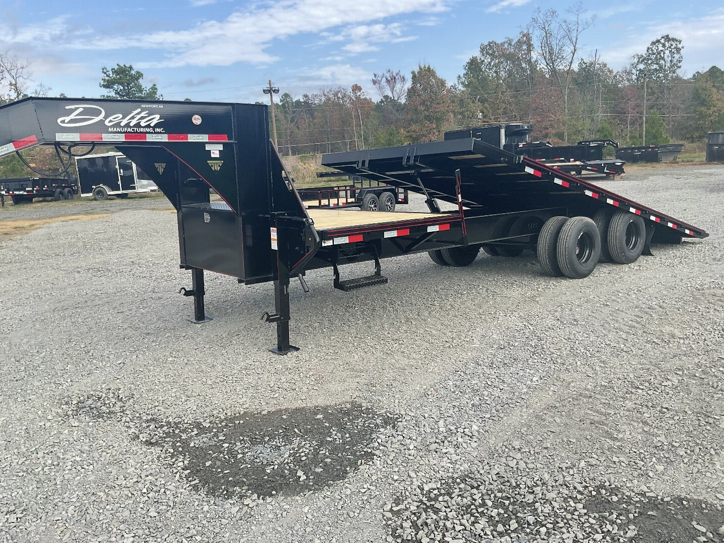 New 2025 Delta Trailers 210GT Deckover 20+6 Tilt 23,400 GVWR