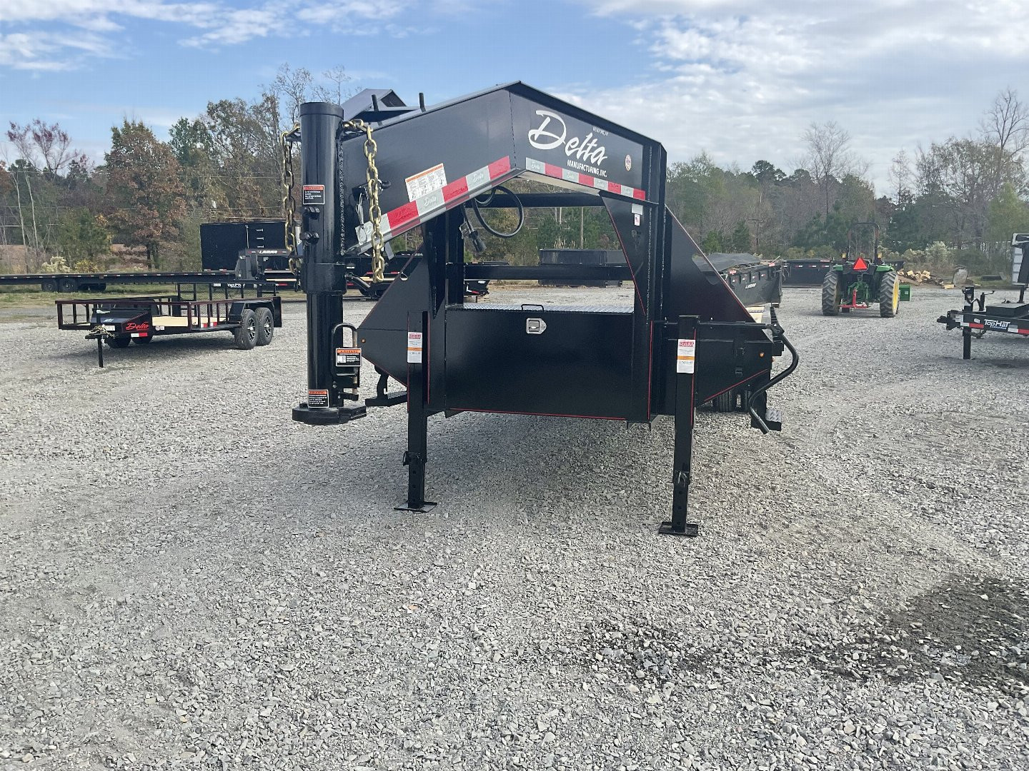 New 2025 Delta Trailers 210GT Deckover 20+6 Tilt 23,400 GVWR