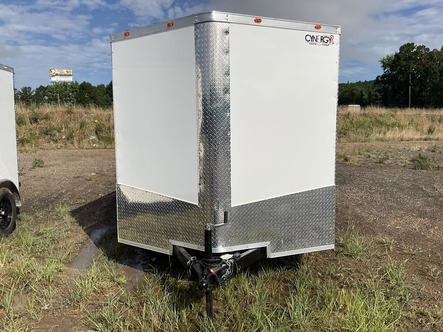 New 2025 CYNERGY CARGO 7x12 TA Basic Cargo / Enclosed Trailer Polycore .080 Exterior Skin