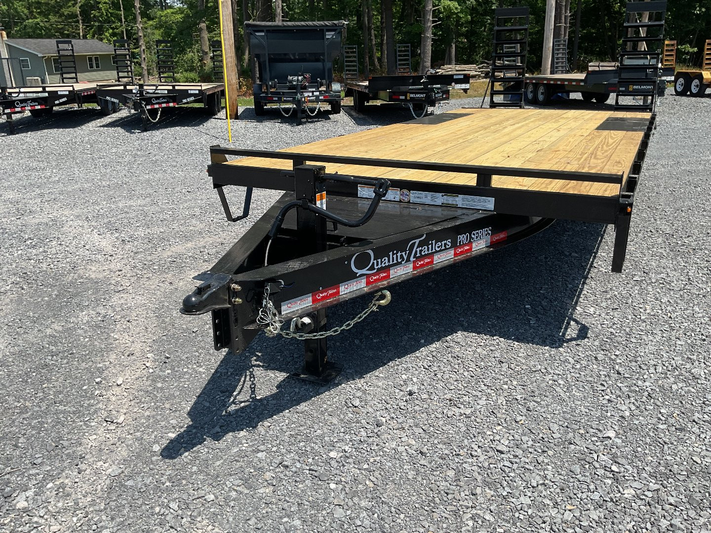 New 2024 Quality Trailers Pro-P Deckover Trailer/Equipment Traler 96 ...