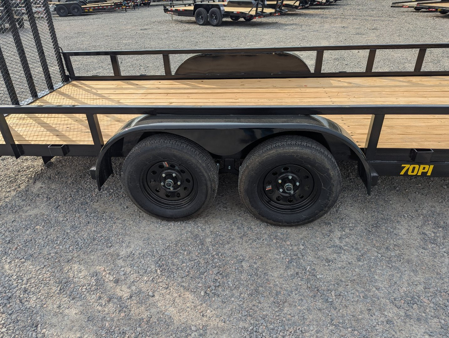 New 2026 Big Tex Trailers 16' 70PI w/ 4' Fold In Tailgate