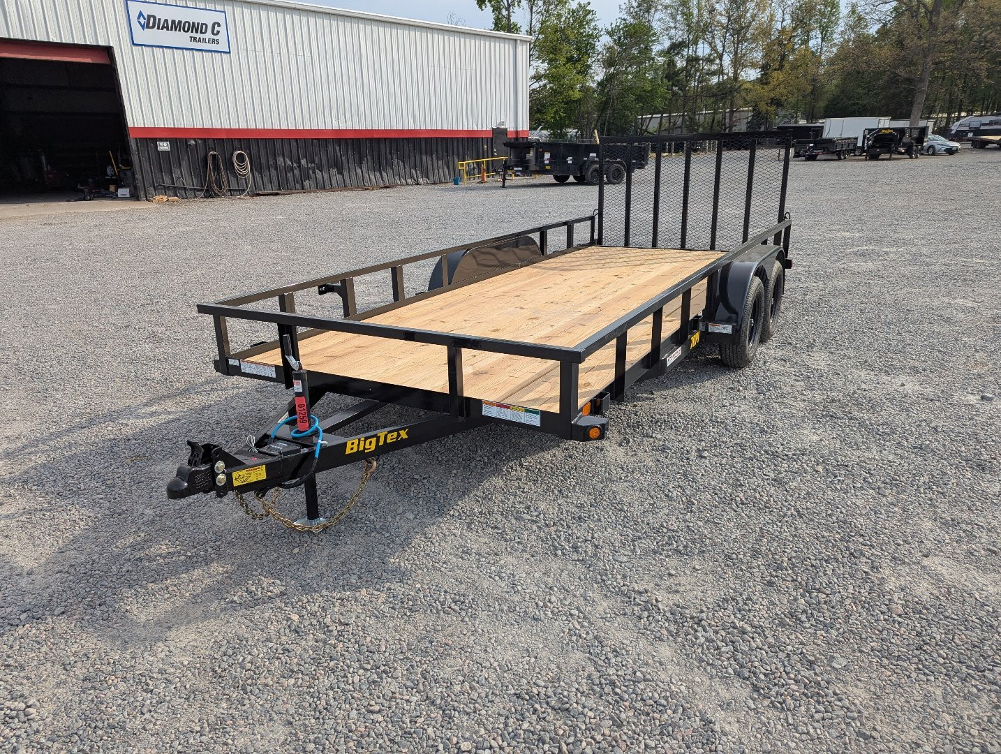 New 2026 Big Tex Trailers 16' 70PI w/ 4' Fold In Tailgate