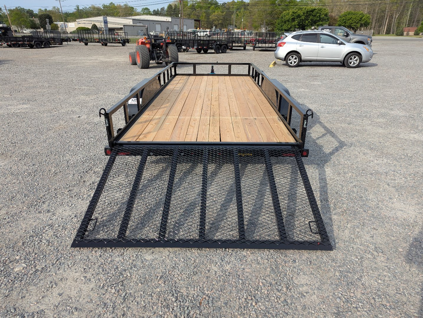 New 2026 Big Tex Trailers 16' 70PI w/ 4' Fold In Tailgate