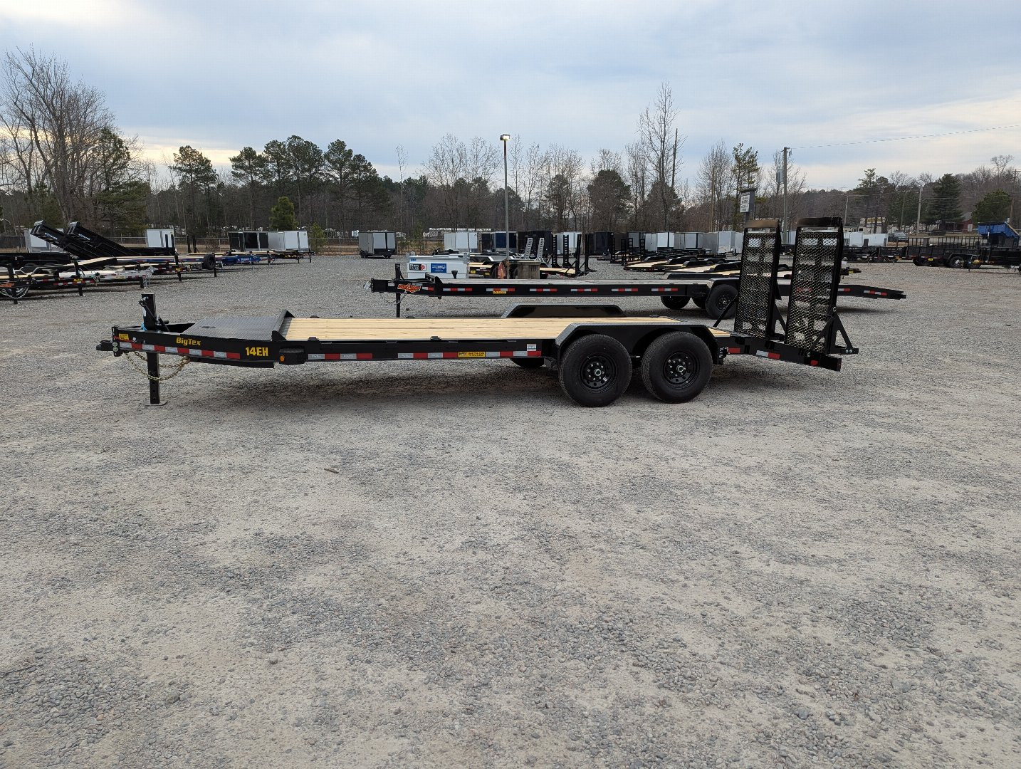New 2025 Big Tex 20' 14EH 15K Equipment Trailer w/ Blackwood Pro Dove ...