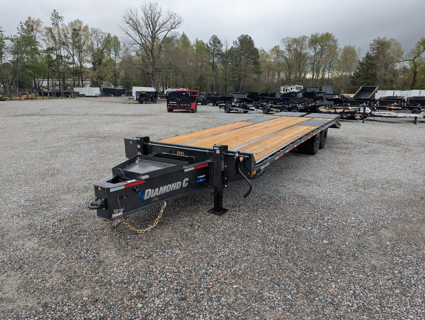 New 2025 Diamond C PX 212 30' Tandem Dual Wheel Pintle Trailer w/ Max ...