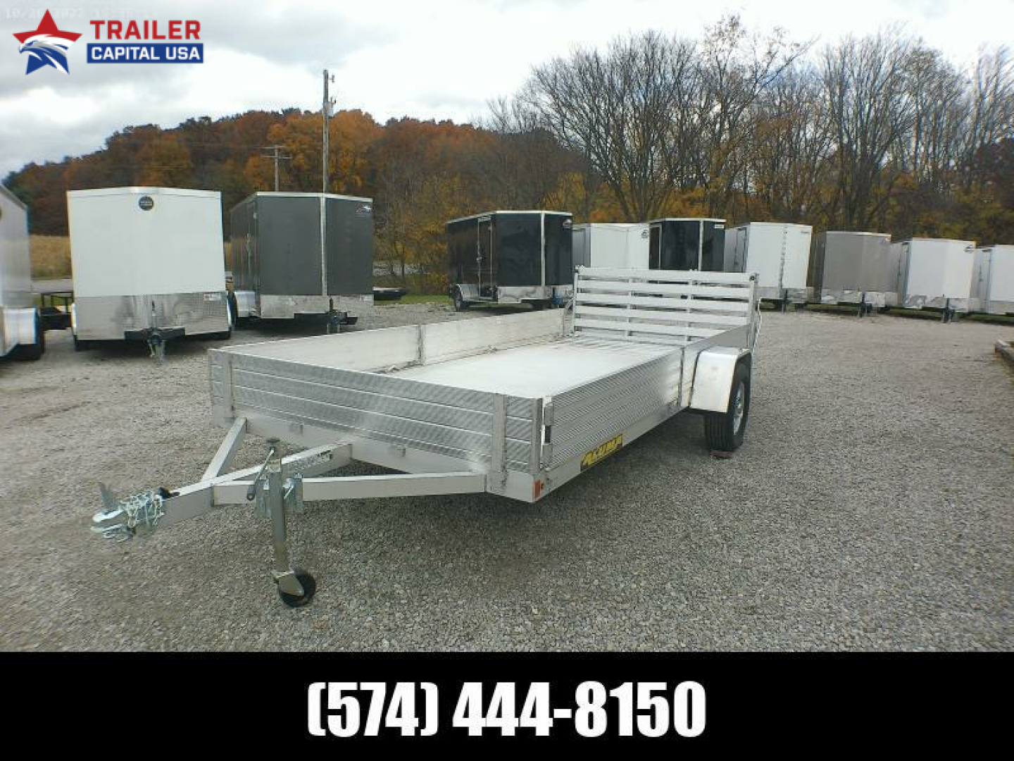 New 2022 Aluma 81" x 14' Aluminum ATV/Utility Trailer