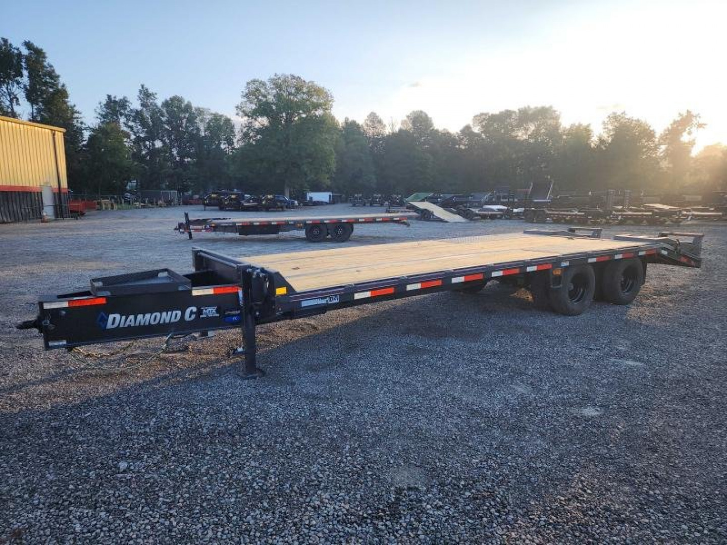 New 2025 Diamond C PX 212 25' Tandem Dual Wheel Pintle Trailer w/ Fold ...