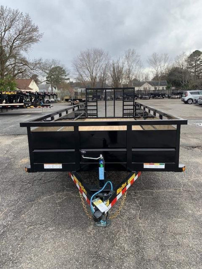 New 2024 Big Tex 20' 10TV 10K Trailer w/ Solid Sides & Gate