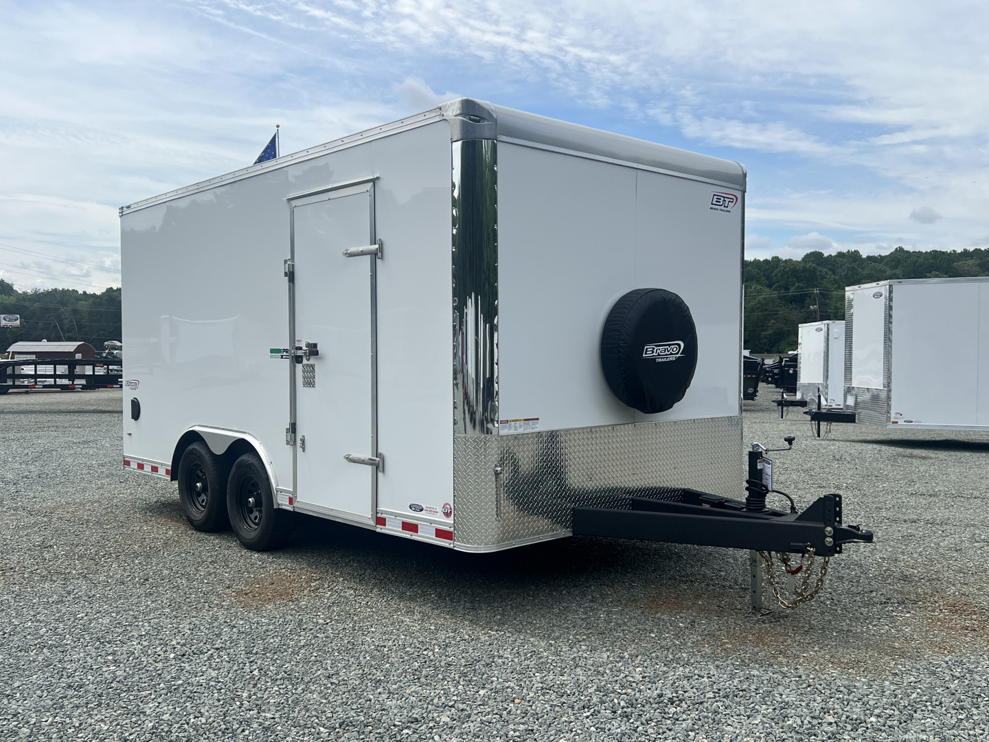 New 2025 BRAVO TRAILERS GreenPro 8.5x16 10K w/ 6" Extra Height for sale ...