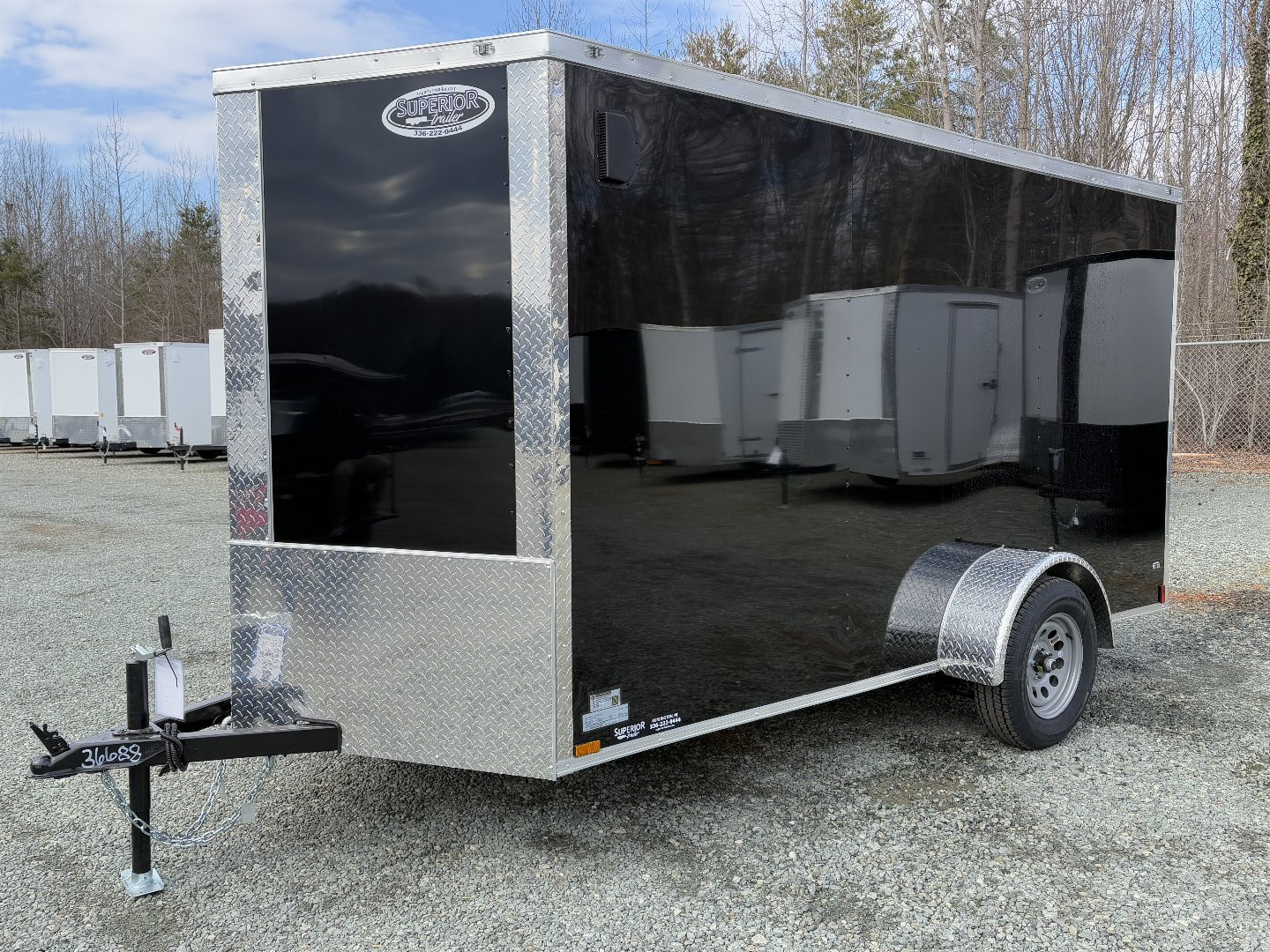 New 2025 ANVIL 6X12 Enclosed w/ Ramp Door for sale in Burlington, NC