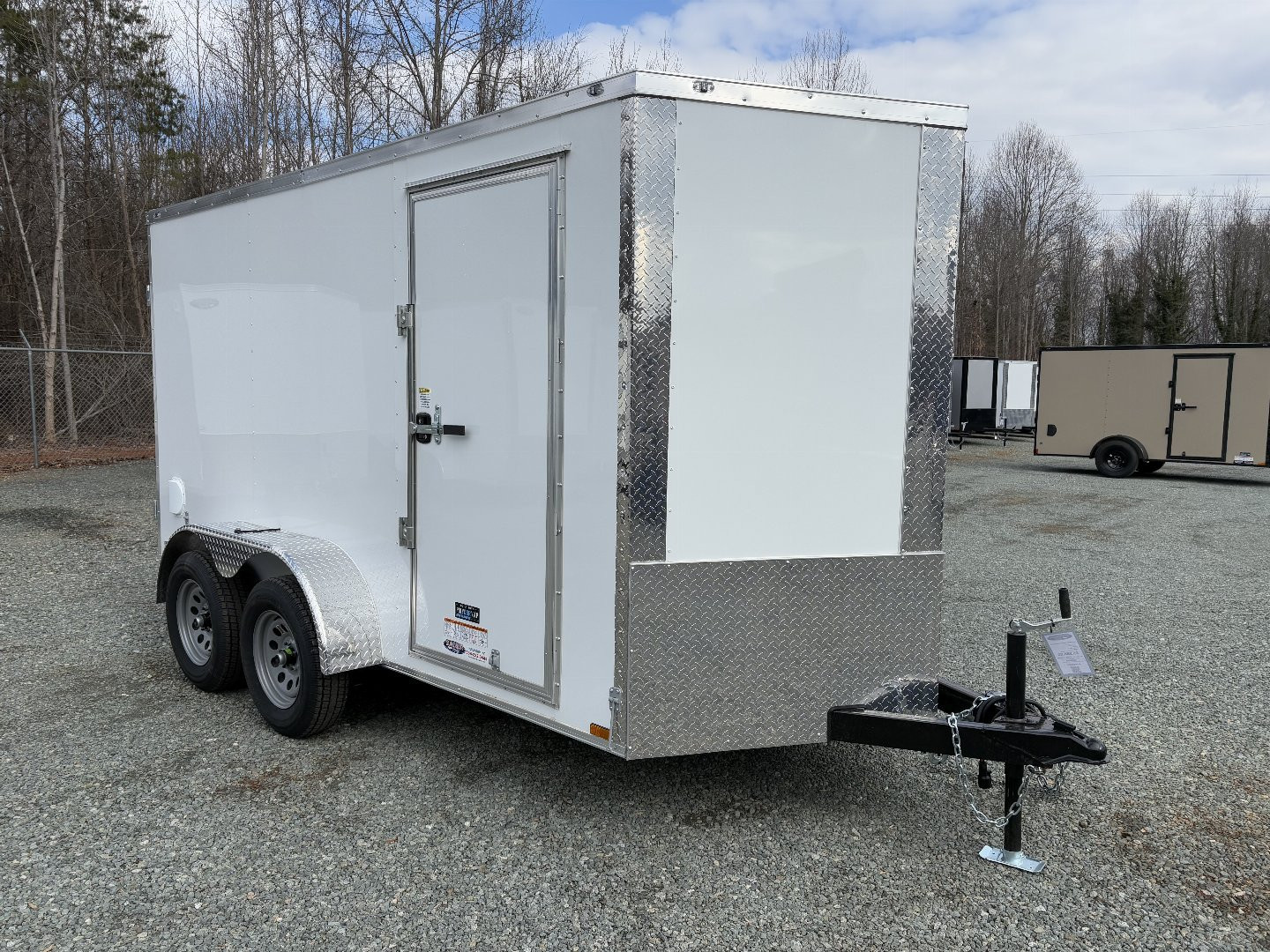 New 2025 ANVIL 6X12 7k Enclosed w/ Ramp Door , Poly-Core Exterior ...