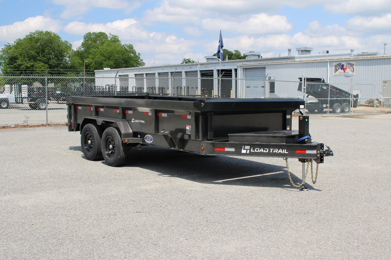 New 2025 Load Trail Low Pro 7X16 14K Dump Trailer w/ 2' Sides ...