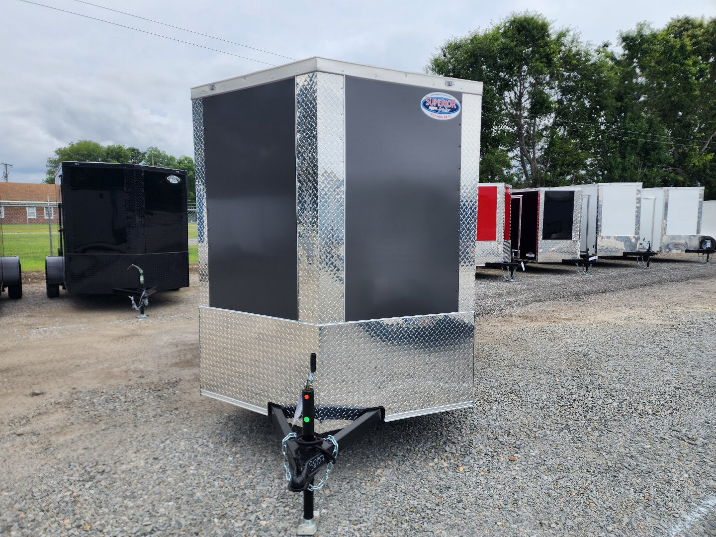 New 2025 ANVIL 6X12 Enclosed w/ Ramp Door & Poly-Core Exterior