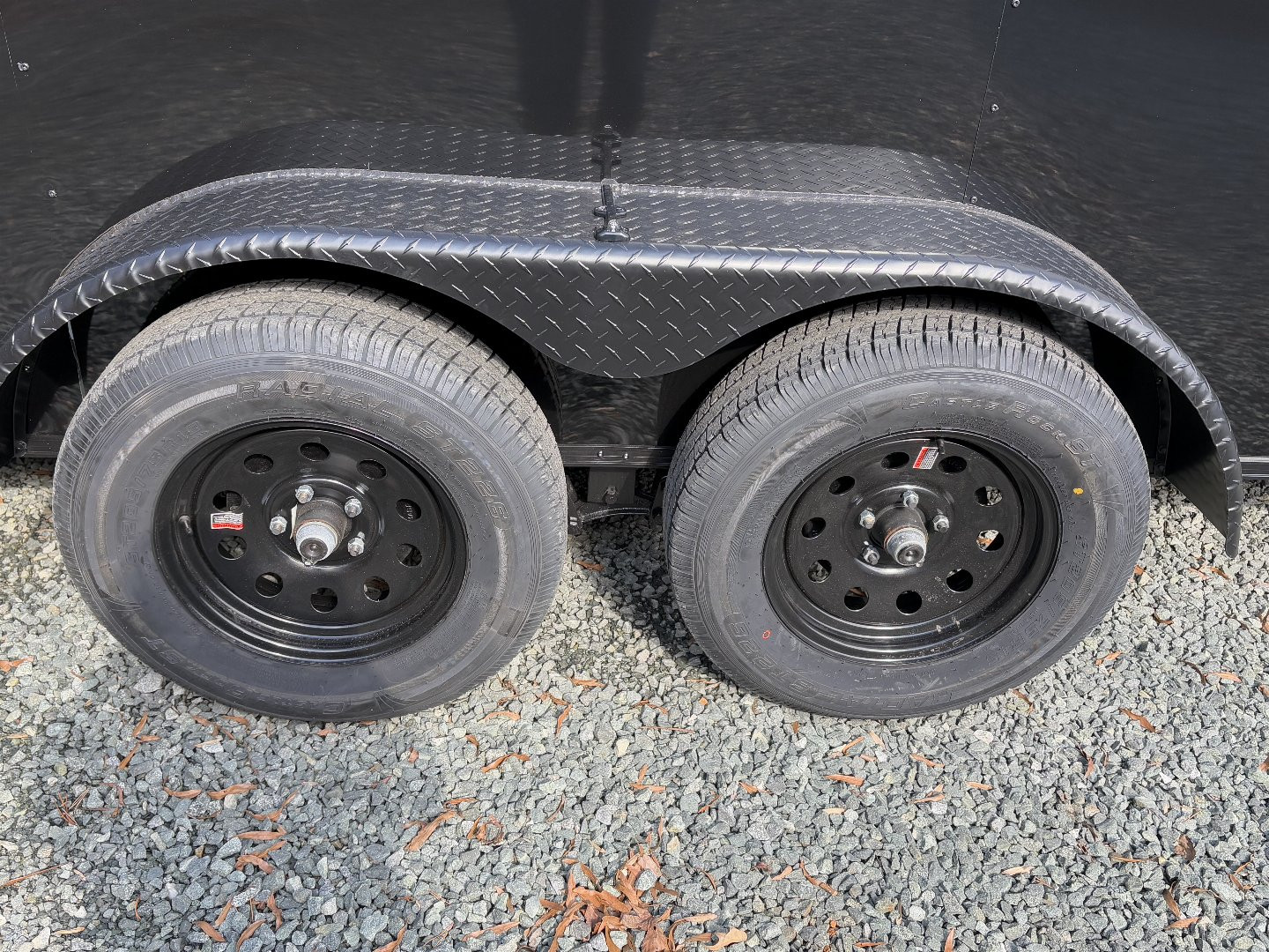 New 2025 ANVIL 7x16 7K Enclosed w/ Ramp Door, Black Out Package & Poly ...