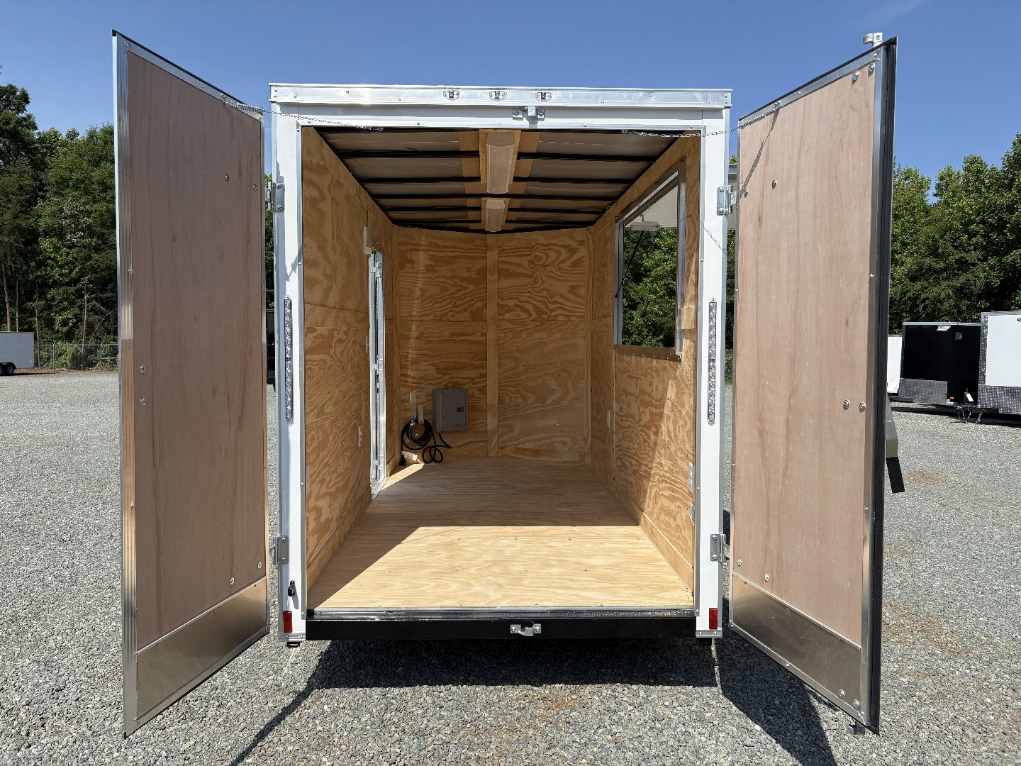 New 2025 ANVIL 6X12 Enclosed Concession w/ Double Door & Poly-Core ...