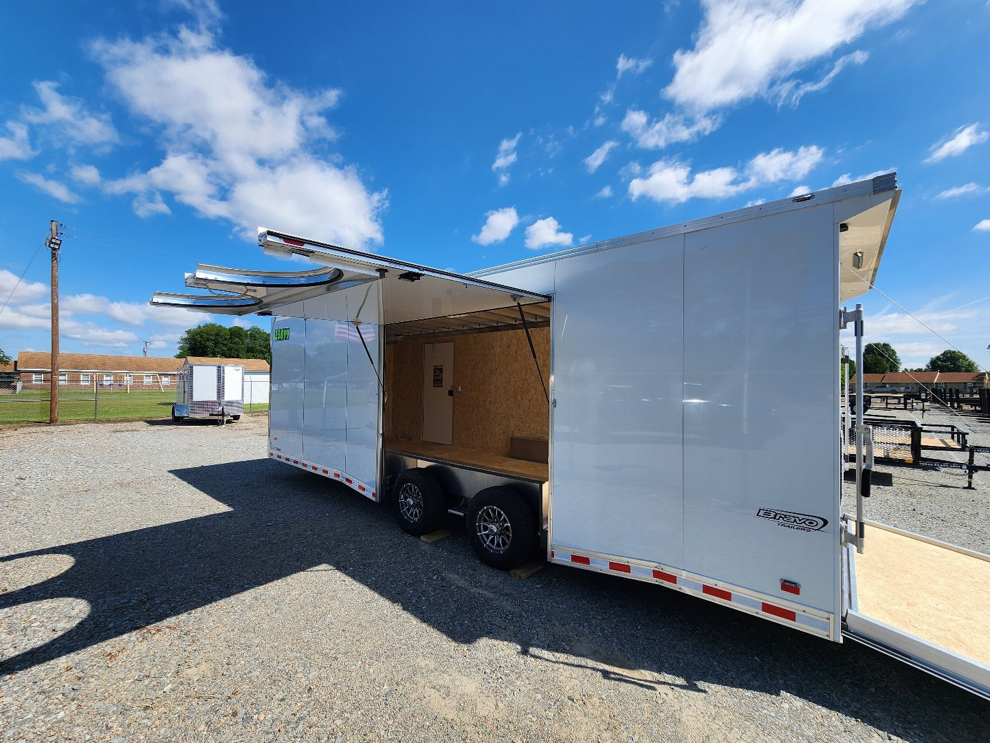 New 2025 BRAVO TRAILERS Aluminum Silver Star 8.5X24 10K Car / Racing ...