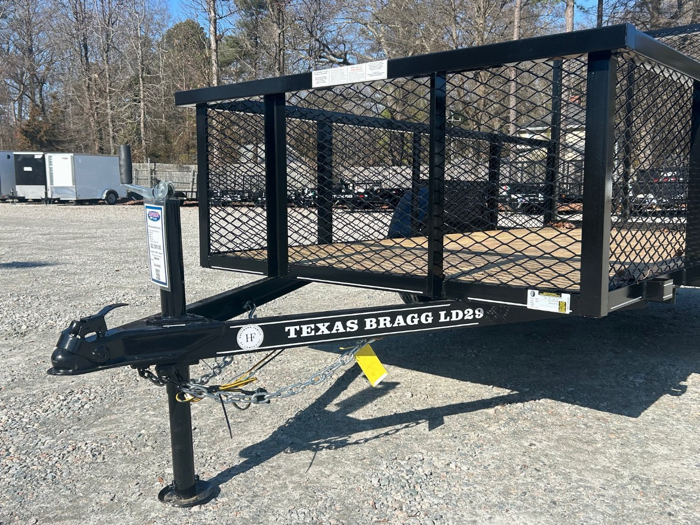 New 2025 TEXAS BRAGG TRAILERS 5x10LD w/ 2ft Expanded Sides & Gate ...