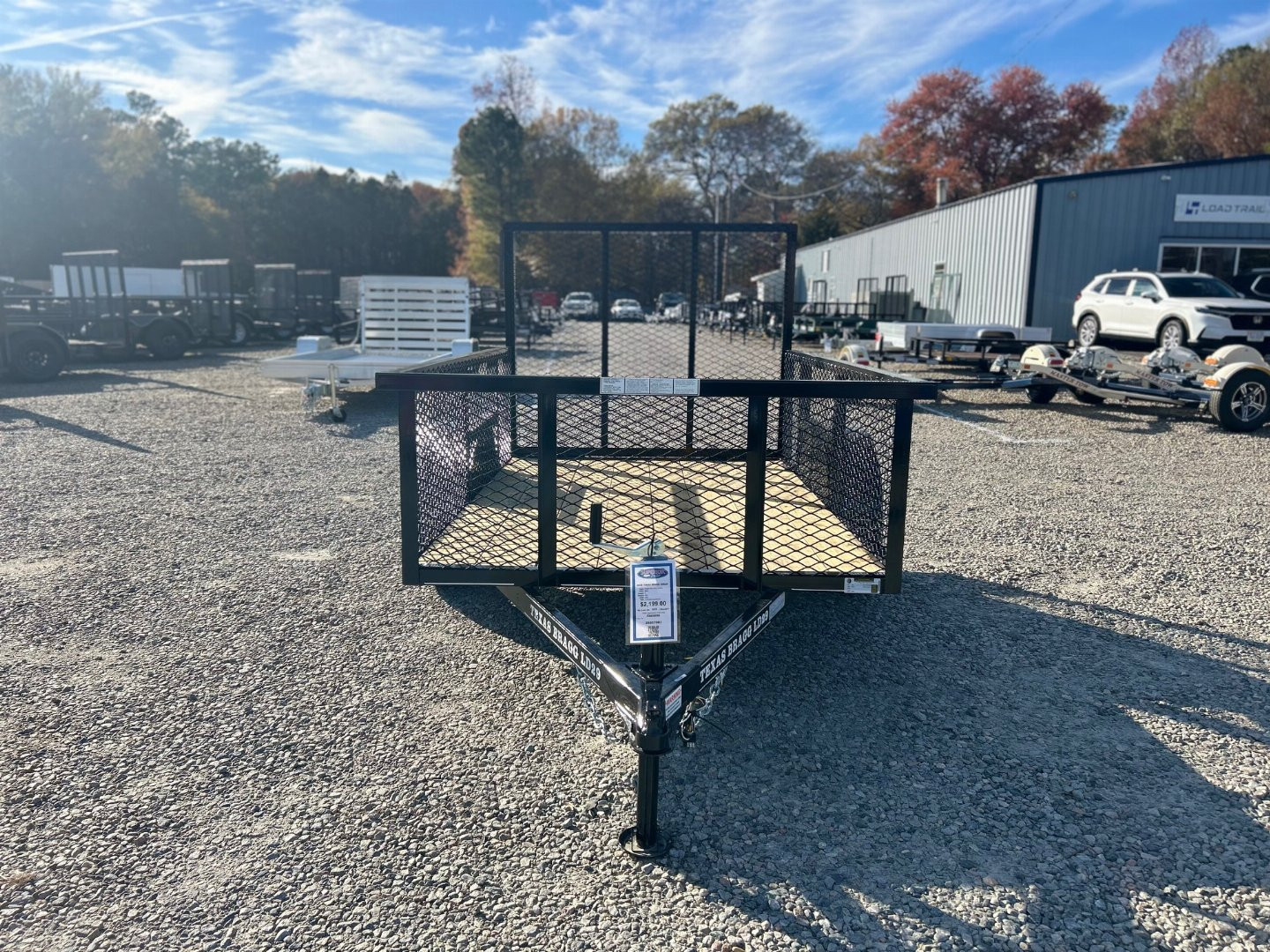 New 2025 TEXAS BRAGG TRAILERS 5x10LD w/ 2ft Expanded Sides & Gate ...
