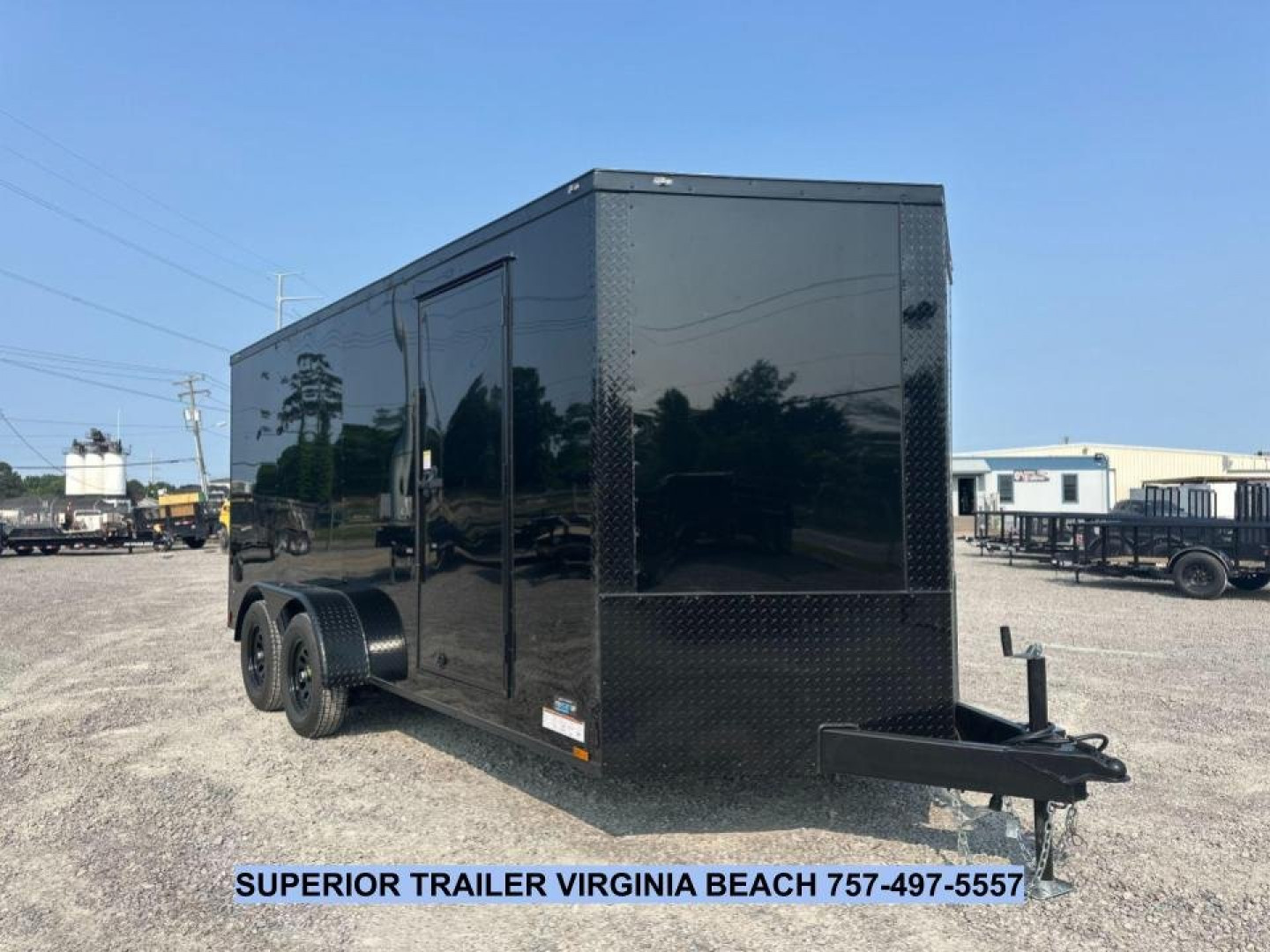 New 2025 ANVIL 7x16 7K w/ Ramp Cargo / Enclosed Trailer for sale in ...
