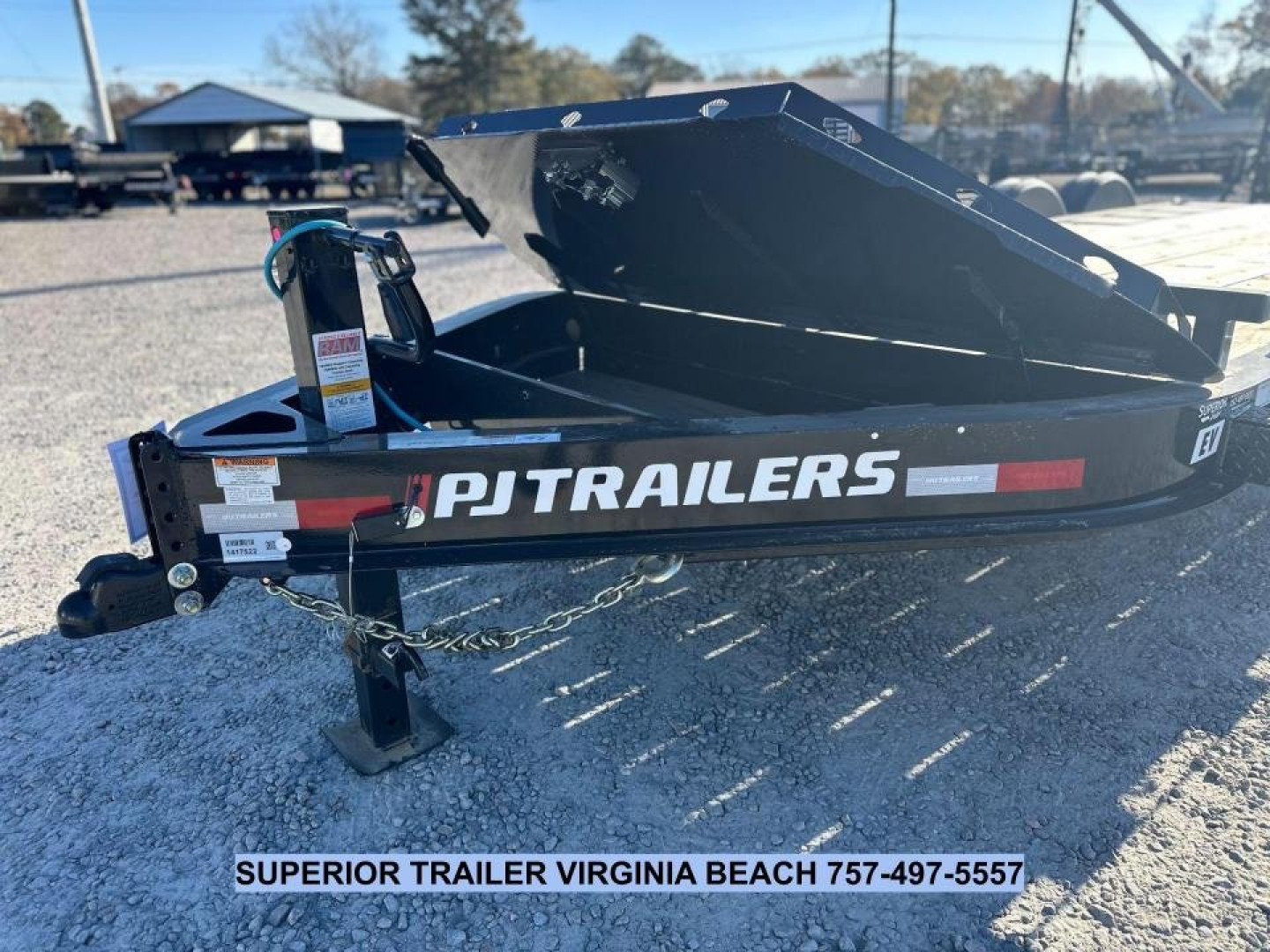 New 2025 PJ Trailers 20' EV 14K Equipment Trailer