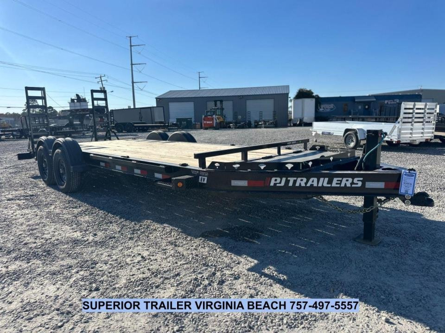 New 2025 PJ Trailers 20' EV 14K Equipment Trailer for sale in Virginia ...
