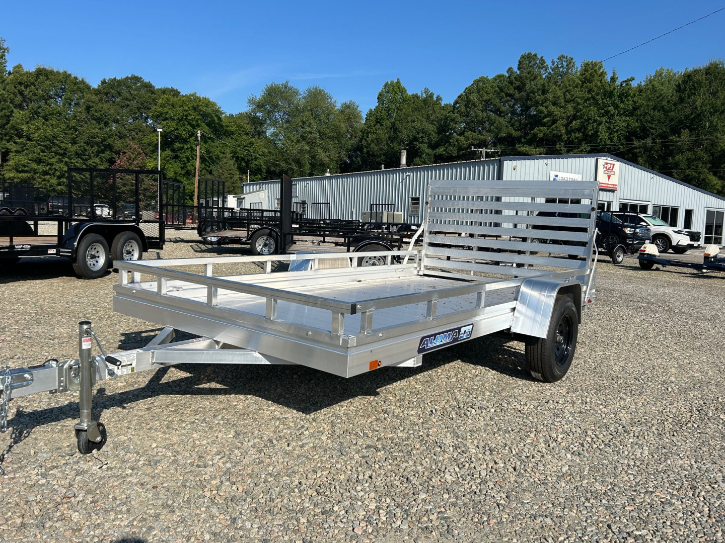New 2026 ALUMA 7812ES Utility Trailer