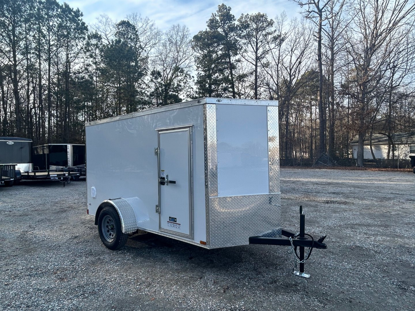 New 2025 ANVIL 5X10 Enclosed w/ Ramp, 6" Extra Height & Poly-Core ...