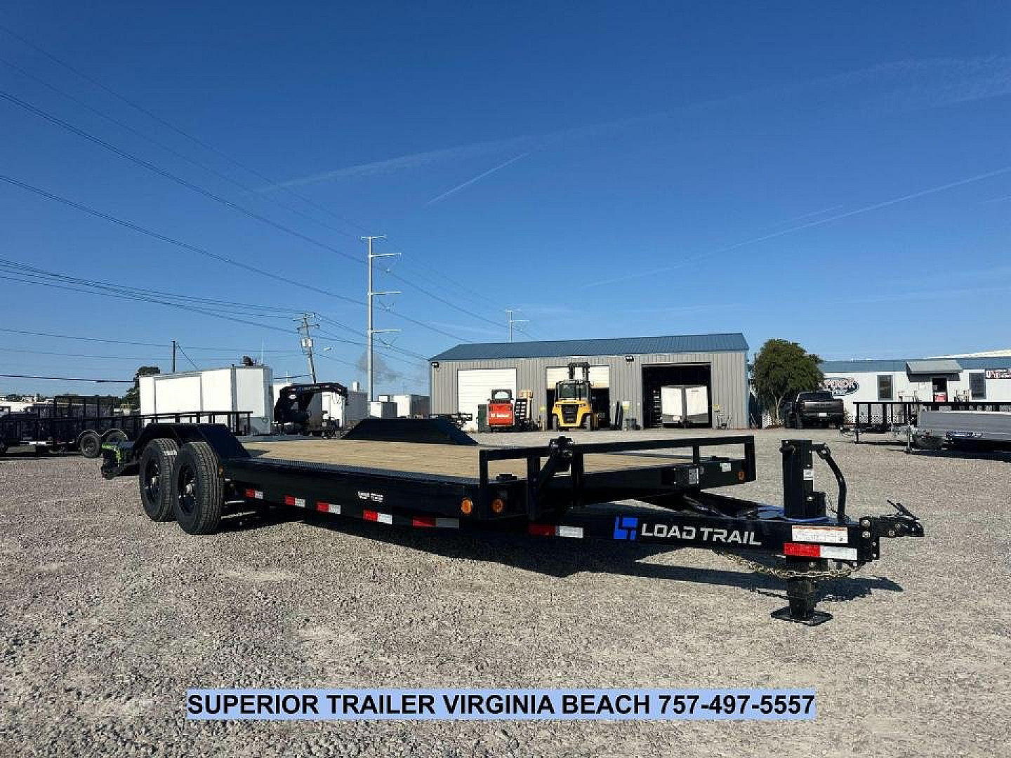 New 2025 Load Trail CH 22' 14K Wide Body Tandem Axle Carhauler w/ HD ...