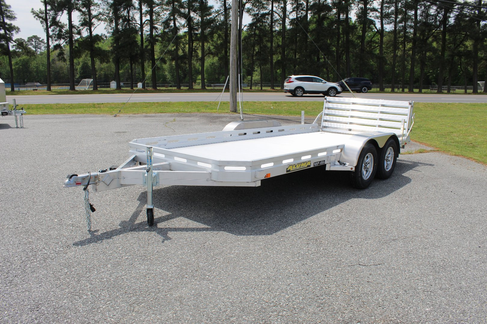 New 2025 ALUMA 7814TA-BT Utility Trailer